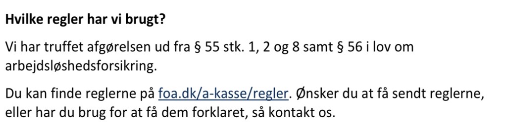 Foa - kan du hjælpe mig med hvorfor jeg ikke kan