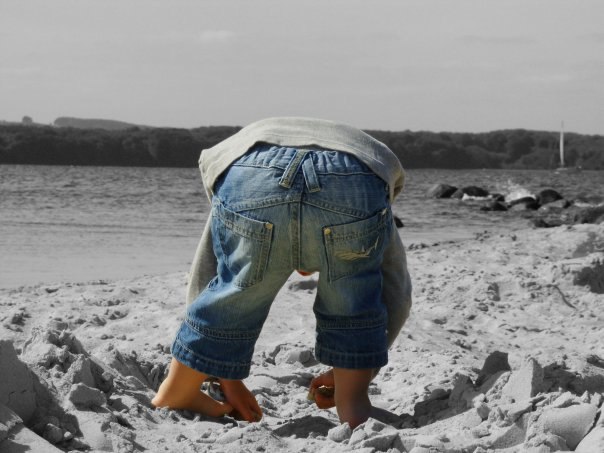 Sort/hvid billeder med farve - hvordan??